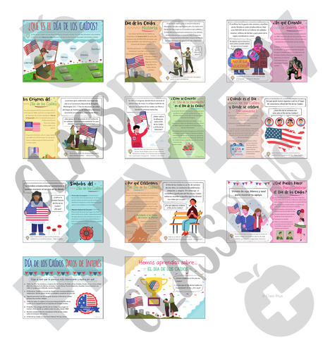 Día de los Caídos Presentación PowerPoint | Teaching Resources