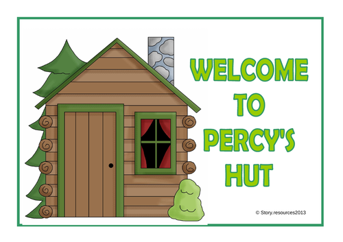 PERCY THE PARK KEEPER STORY RESOURCES MASKS LITERACY EYFS KS1 ...