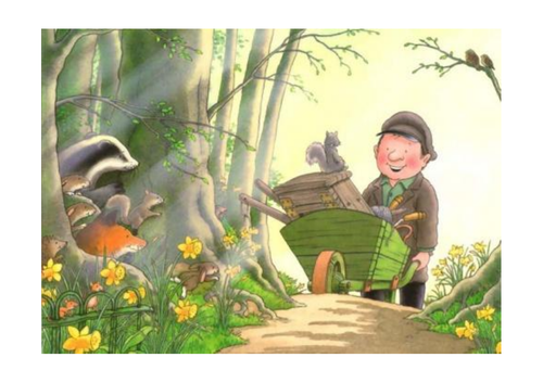 PERCY THE PARK KEEPER STORY RESOURCES MASKS LITERACY EYFS KS1 ...