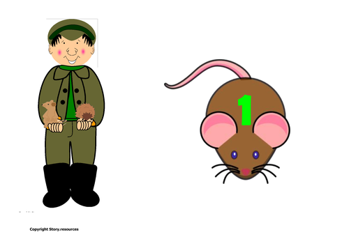 PERCY THE PARK KEEPER STORY RESOURCES MASKS LITERACY EYFS KS1 ...