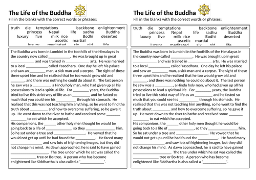 KS3 Buddhism - Buddha & Enlightenment | Teaching Resources