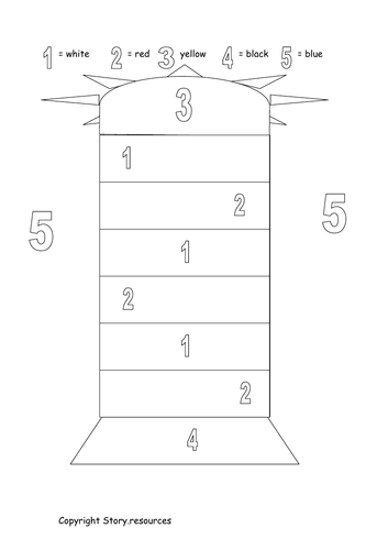 THE LIGHTHOUSE KEEPER'S LUNCH STORY RESOURCES WORKSHEETS EYFS KS1 ...