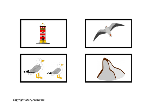 THE LIGHTHOUSE KEEPER'S LUNCH STORY RESOURCES WORKSHEETS EYFS KS1 ...