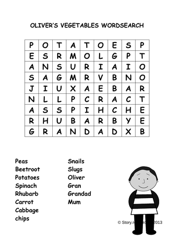 OLIVER'S VEGETABLES STORY RESOURCES EYFS KS1 HEALTHY EATING | Teaching ...