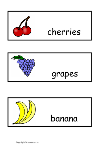OLIVER'S FRUIT SALAD STORY RESOURCES LITERACY EYFS KS1 | Teaching Resources