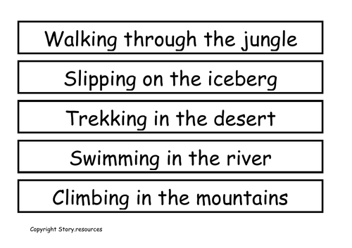 WALKING THROUGH THE JUNGLE RESOURCES MASKS LITERACY EYFS KS1 | Teaching ...