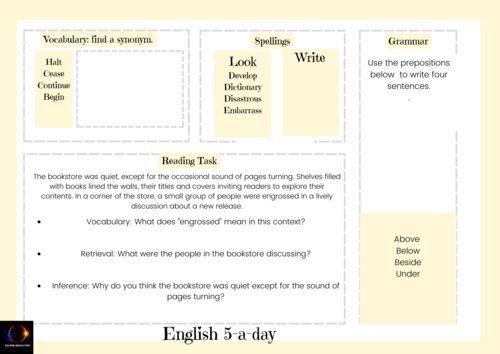 Daily English Activities for KS2: Boost Reading, Spelling, and Grammar ...