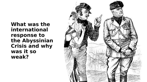 What was the international response to the Abyssinian Crisis and why ...