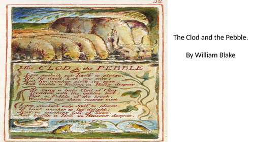 The Clod and the Pebble - Cambridge Songs of Ourselves : William Blake ...