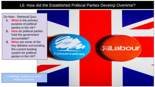 Edexcel Politics Component 1 UK Politics Core Political Ideas (Part 1 ...