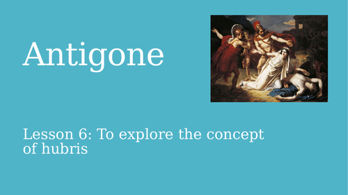 Antigone - KS3 SOW | Teaching Resources