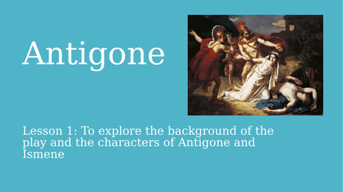 Antigone - KS3 SOW | Teaching Resources