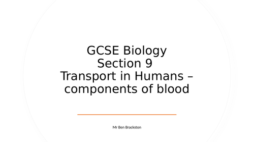 Components of blood - GCSE Biology | Teaching Resources
