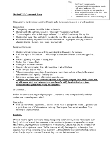 Introduction to Film production | Teaching Resources