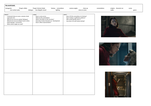 AQA GCSE Media Studies - His Dark Materials | Teaching Resources