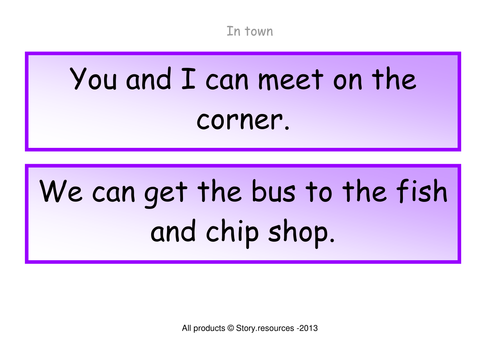 LETTERS AND SOUNDS PHASE 3 / END OF PHASE 3 SENTENCES / EYFS LITERACY ...