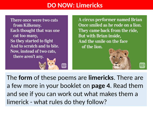 AQA GCSE Unseen Poetry Scheme of Work (27.1 and 27.2) | Teaching Resources