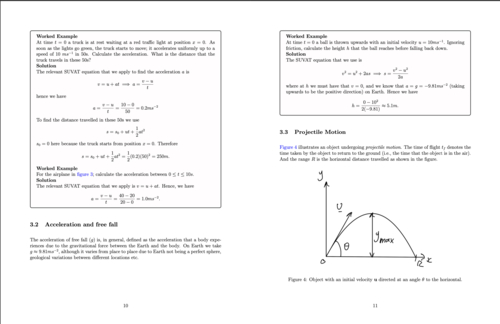AS/A level Maths Mechanics Revision Guide 2024 | Teaching Resources