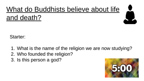 KS3 Buddhism . 6 lessons with test and answers at the end | Teaching ...