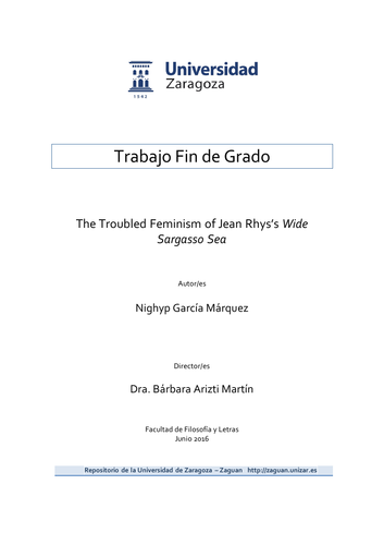 Wide Sargasso Sea Context, Critics and Exam papers | Teaching Resources