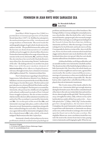 Wide Sargasso Sea Context, Critics and Exam papers | Teaching Resources