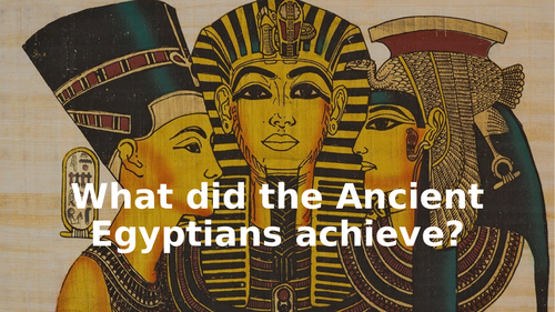 Ancient Egyptians Year 4 unit | Teaching Resources