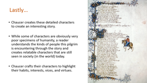 The Canterbury Tales Chaucer KS3 | Teaching Resources