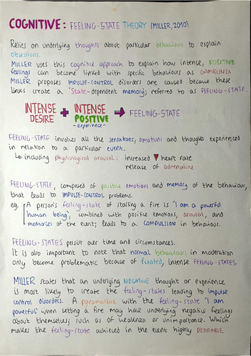 ICD Handwritten notes - Abnormal/Clinical Psychology - Cambridge A ...