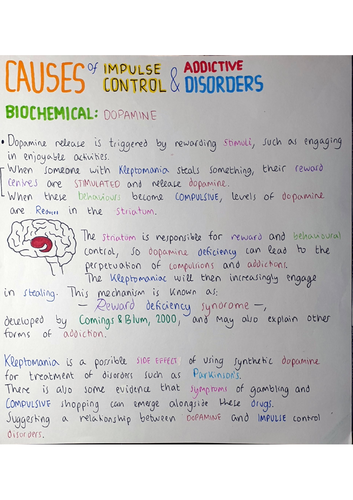 ICD Handwritten notes - Abnormal/Clinical Psychology - Cambridge A ...