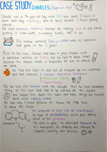 OCD Handwritten notes - Abnormal/Clinical Psychology - A Level ...