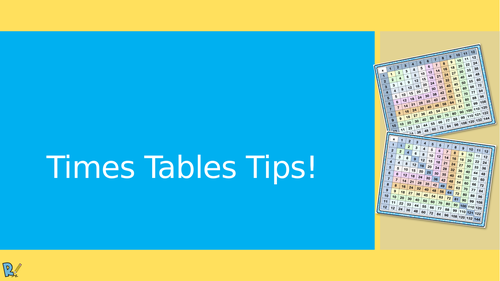 Times Tables Tips PPT | Teaching Resources