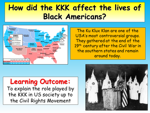 Ku Klux Klan - KKK | Teaching Resources