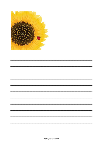 SAM PLANTS A SUNFLOWER TEACHING RESOURCES FOR STORY ~ EYFS KS1 LITERACY ...