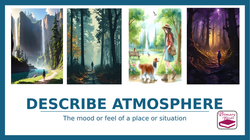 Year 6 Booster Pack: Describe characters, setting and atmosphere ...