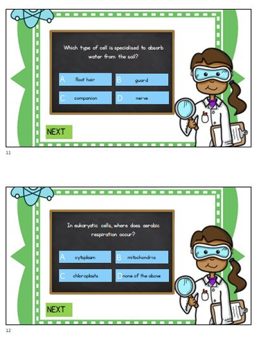 The Ultimate Cell Biology Quiz: Engage Your Class With 45 Interactive ...