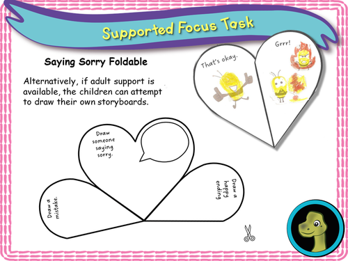 Resolving conflict / Saying Sorry - EYFS PSHE | Teaching Resources