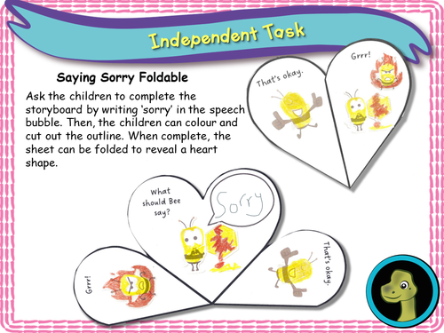 Resolving conflict / Saying Sorry - EYFS PSHE | Teaching Resources Resolving conflict / Saying Sorry - EYFS PSHE | Teaching Resources