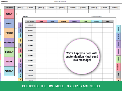 Ultimate Editable Teacher Planner | Microsoft Excel | 2025 / 2026 ...