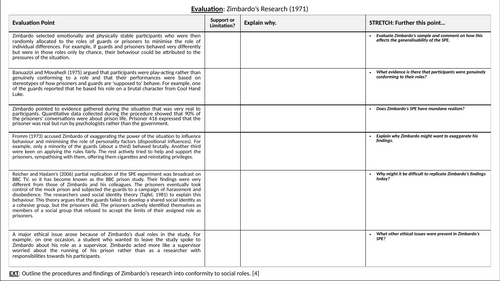 AQA A-Level Psychology - ZIMBARDO'S STANFORD PRISON EXPERIMENT (1971 ...