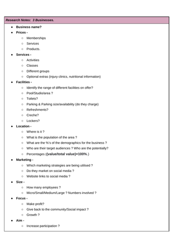 Unit 22 - Sports Business Exam, BTEC Level 3 | Teaching Resources