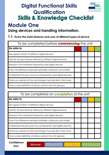 Digital Functional Skills - Module 1 - Using Devices & Handling ...