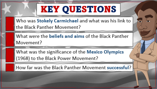 Black Panther Movement - Civil Rights - USA Conflict Home & Abroad ...