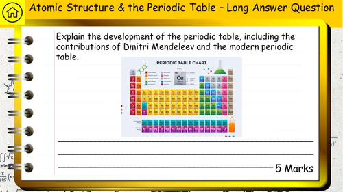 Chemistry Paper 1 Revision MCQs & Long Answer Questions AQA GCSE ...
