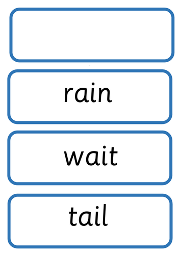 Phonics Little Wandle Rapid Catch Up Phase 3 Word Cards | Teaching ...