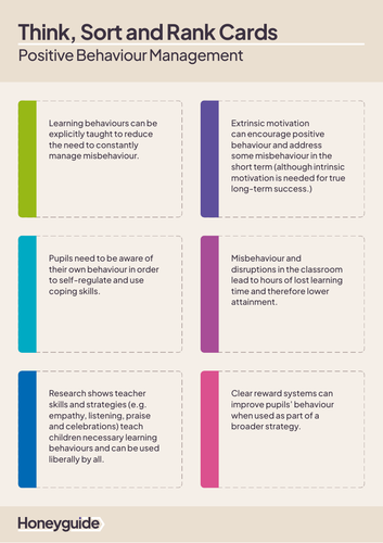 Positive Behaviour Management CPD Course | Teaching Resources