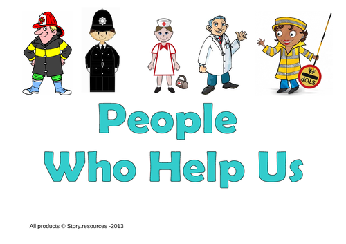 PEOPLE WHO HELP US RESOURCE TOPIC KS1 EYFS | Teaching Resources