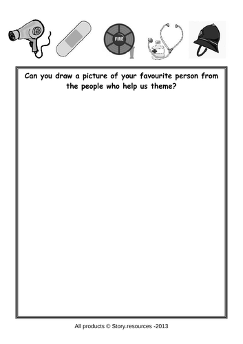 PEOPLE WHO HELP US RESOURCE TOPIC KS1 EYFS | Teaching Resources