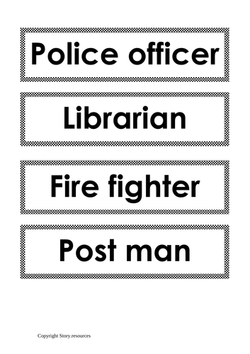 PEOPLE WHO HELP US RESOURCE TOPIC KS1 EYFS | Teaching Resources