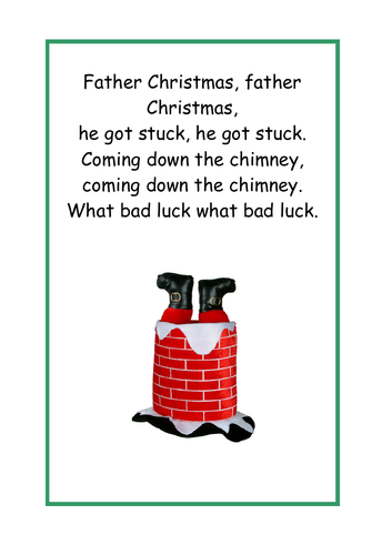 CHRISTMAS RHYMES SONGS RESOURCES KS1 EYFS | Teaching Resources