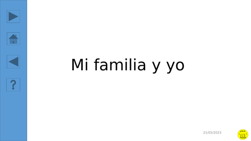 Mi familia y yo - First Spanish Lessons (Presentation) | Teaching Resources